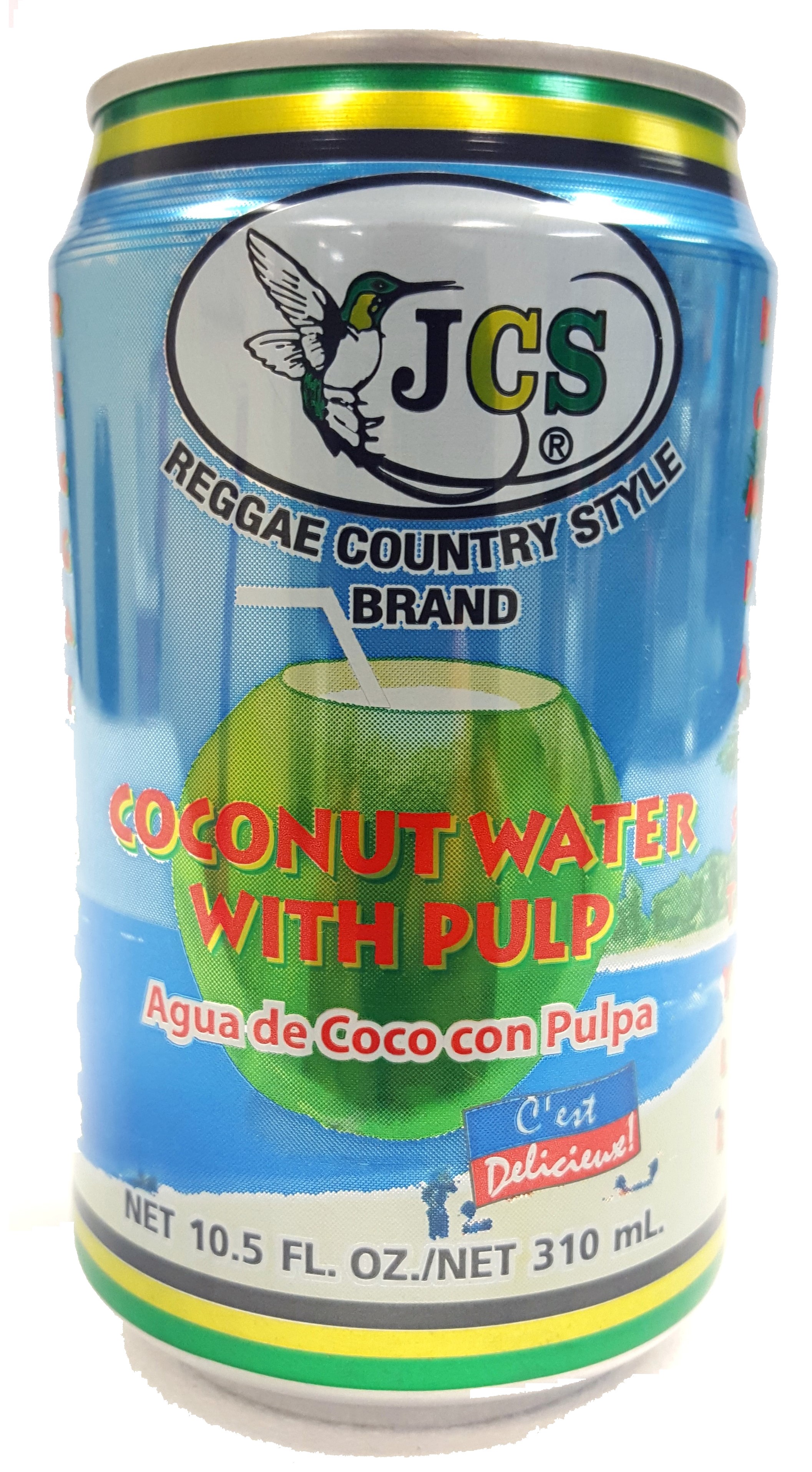 Coconut Water Can With Pulp